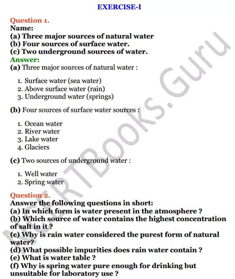 Selina Concise Chemistry Class Icse Solutions Chapter Pure Substances And Mixtures