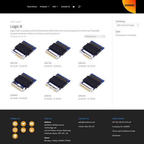 Logic X FMC Boards Now Available Sundance