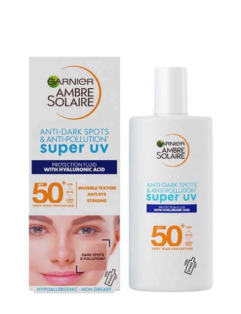 Garnier SPF50 - Find den bedste pris på Prisjagt