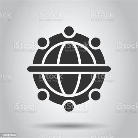 地球行星圖示在平坦的風格白色隔離背景上的地球地理向量圖全球傳播業務理念向量圖形及更多世界地圖圖片 世界地圖 全球商務 全球性 Istock