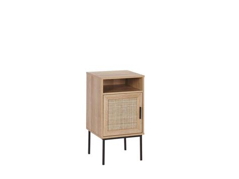 Прикроватный столик, фасады из легкого ротанга PASCO wood (ID ...
