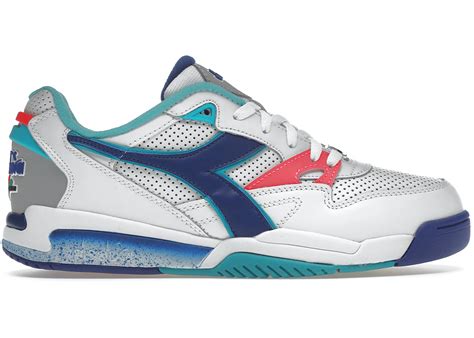 Diadora Rebound Ace Getabaco Double Action Pack White Blue Mens