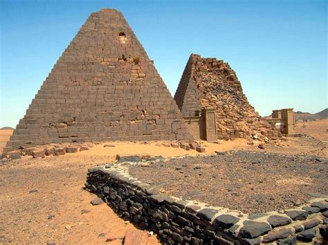 The Forgotten Nubian Pyramids Of Meroe Amusing Planet