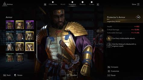 Лучшая броня для Ясукэ в Assassins Creed Shadows — шлем амулет наряд