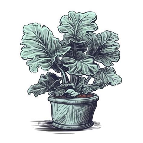 Premium Ai Image Plant Illustration
