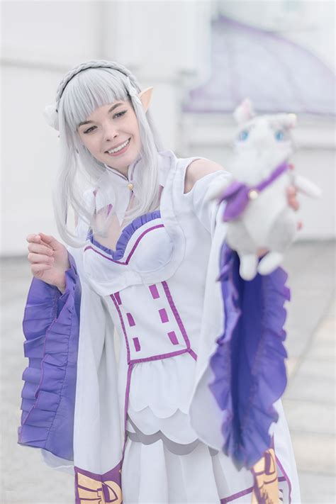 Cosplay Re Zero Emilia On Behance