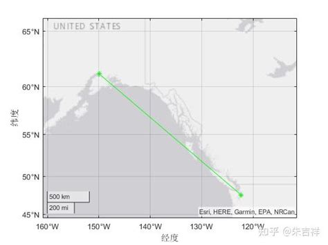在matlab地理坐标图中作图