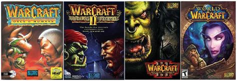 Warcraft Franchise Major Games Source Blizzard Entertainment