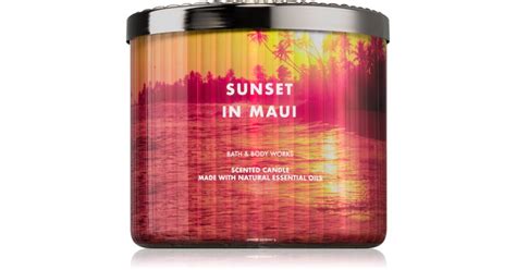 Bath And Body Works Sunset In Maui Scented Candle Notinoie