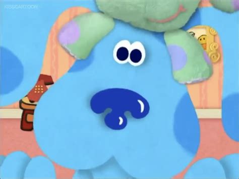 Blue With Her Stuffed Animal Polka Dots Clue Themed Parties Blues
