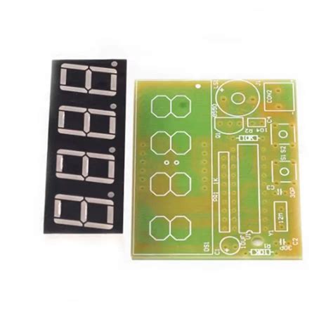 4 Bit Digital Electronic Clock Microcontroller Digital Clock Diy Electronic Production Bulk C51