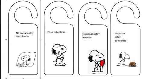 Carteles Para Habitación En 2025 Ropa De Snoopy Snoopy Regalos De