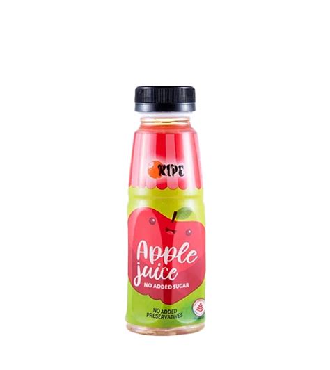 RIPE APPLE BOTTLED JUICE AMBIENT Bevolution Singapore