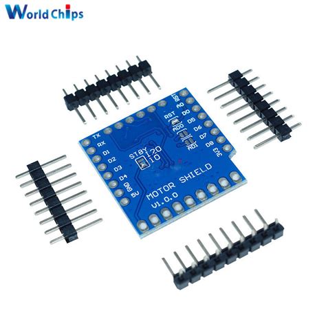1set motor shield for wemos d1 mini tb6612fng wemos i2c dual motor