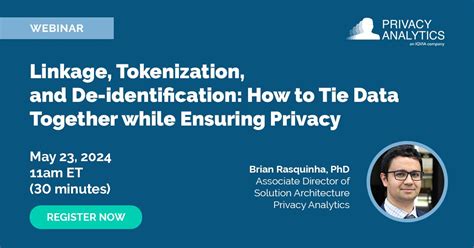 Privacy Analytics On Linkedin Linkage Tokenization And De