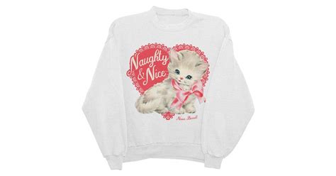 Nessa Barrett Naughty And Nice Crewneck