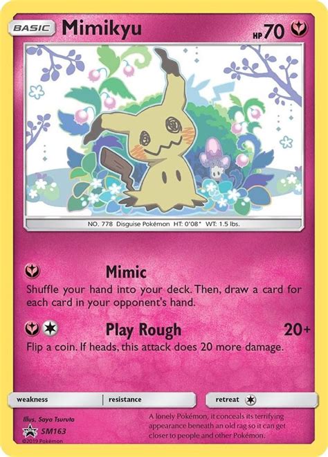 Pin by Samantha Falk on Pokémon cards Cool pokemon cards Mimikyu