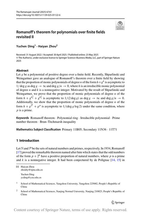 Romanoffs Theorem For Polynomials Over Finite Fields Revisited Ii