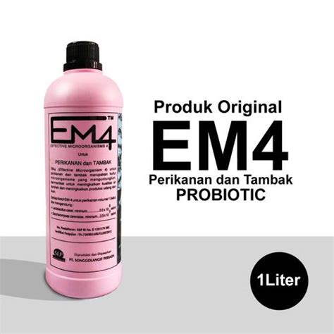 Jual EM4 Perikanan Dan Tambak 1L Probiotic Kab Tangerang Sunrise