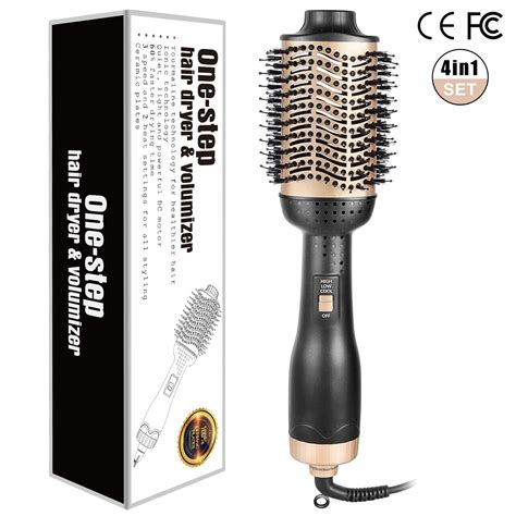 3 In 1 Hair Dryer Brush Air Brush Comb Straightener Dropshipping One