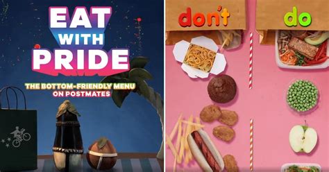 Food Delivery Service Postmates Touts Pride Month Bottom Friendly