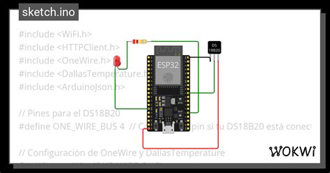 Sensortemperatura Wokwi Esp32 Stm32 Arduino Simulator
