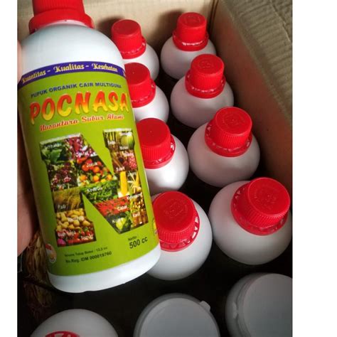 Jual MALL Paket Pupuk Pertanian Nasa Pupuk Organik Poc Nasa Hormonik