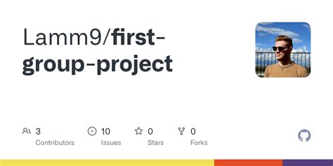 GitHub Lamm9 First Group Project