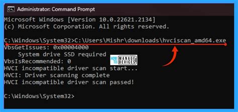 Use Memory Integrity System Readiness Scan Tool In Windows 11 HTMD Blog