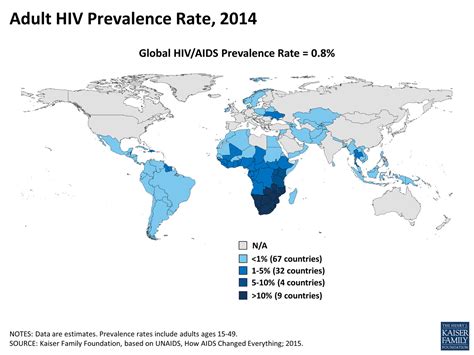 Aids In Africa Map