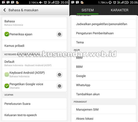 Cara Merubah Bahasa Di Android Menjadi Bahasa Indonesia Kusnendar