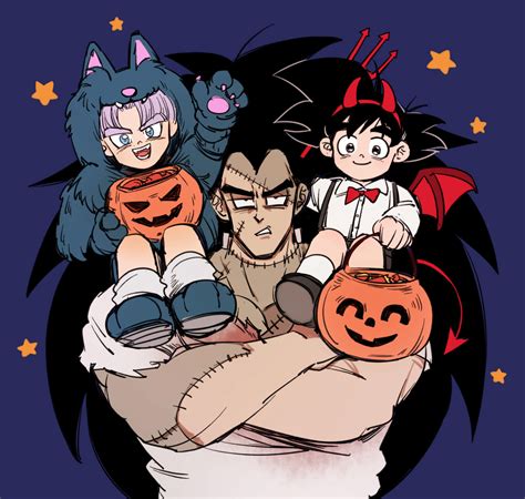 💜turlerad ️ Uncle Raditz All Dressed Up In Costume Trick Or