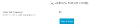 Webserver Module Configuration Webuzo