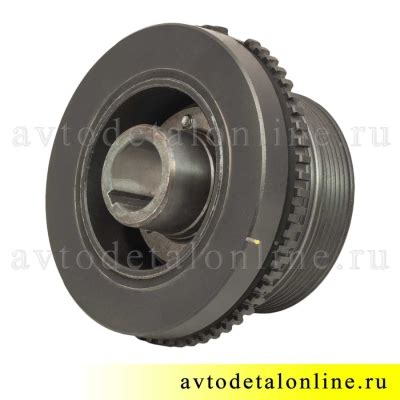 Шкив-демпфер УАЗ Патриот в сборе, двигатель 409 с конд., 406.1005050-60 ...