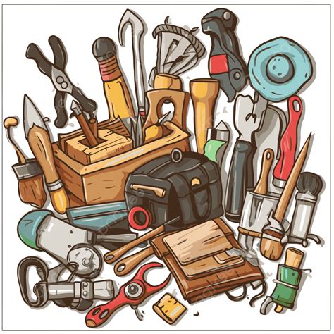 Tools Digital Art Set Clipart Tools Clipart Set Tools Clip Tools