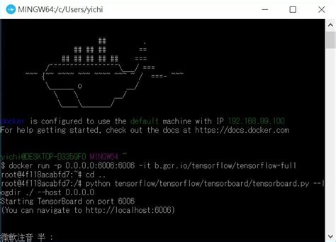 Docker View Tensorboard Via Chorme On Windows Stack Overflow