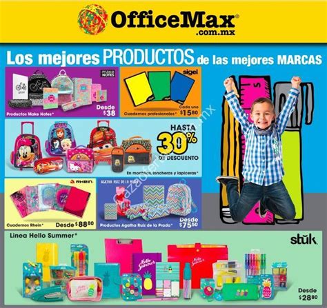 Ofertas OfficeMax Regreso A Clases Del Al De Agosto