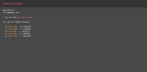 remove text color from error output · issue 591 · ben rogerson twin