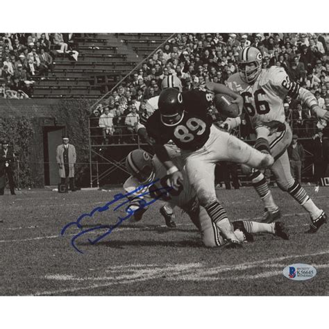 Mike Ditka Signed Bears 8x10 Photo Beckett Coa Pristine Auction