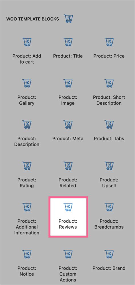 Woo Template Block Product Reviews Block Kadence Wp Documentation