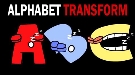 Alphabet Lore But They Sleep A Z 😴😃 Youtube