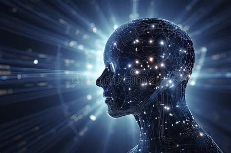 Data Processing And Artificial Intelligence Stock Illustration