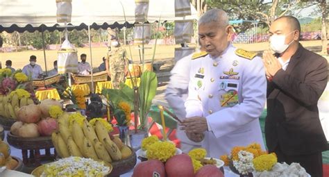 หัวหน้าสำนักงานราชเลขานุการในพระองค์ วางศิลาฤกษ์การก่อสร้างอาคารเรียน