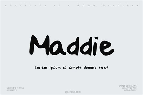 Maddie Script Font Free Download And Preview Deefont
