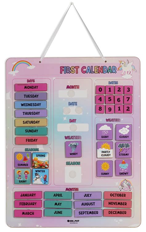 My First Calendar Template