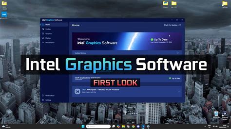 Intel Graphics Software First Look Arc Control Panel Replacement