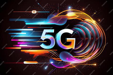 Premium Photo 5g Network Wireless Internet Wifi Connection Illustration