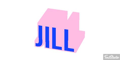 Jill Name Animated Logo Designs Jill Name Animated Logo Designs