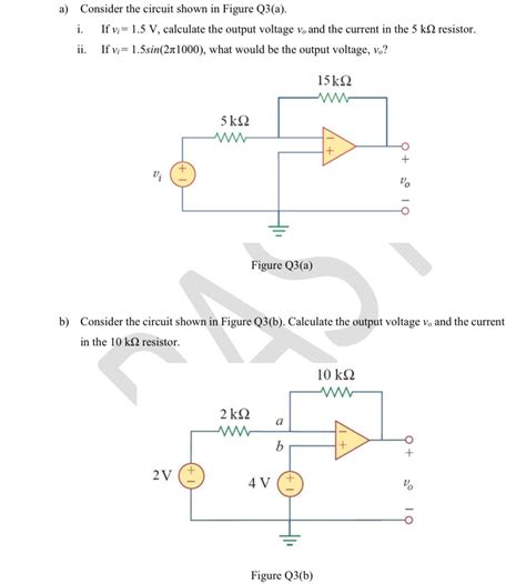 solved a ﻿consider the circuit shown in figure q3 a i ﻿if