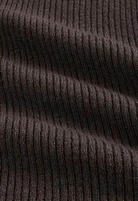 Brown Poly Cotton Rib Knitted Fabric At ₹ 480kg Rib Fabric In Ludhiana Id 2853813583855